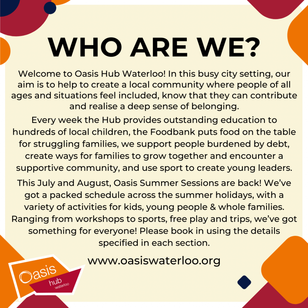 Summer - Oasis Hub Waterloo